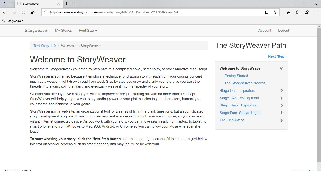 Welcome to StoryWeaver | The Storymind Writer's Library