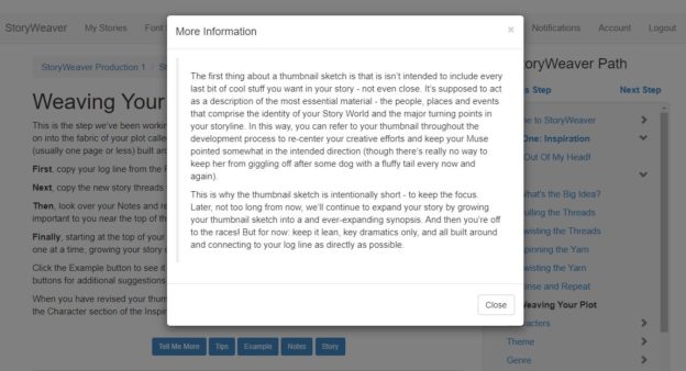 StoryWeaver Novel Writing System | The Storymind Writer's Library