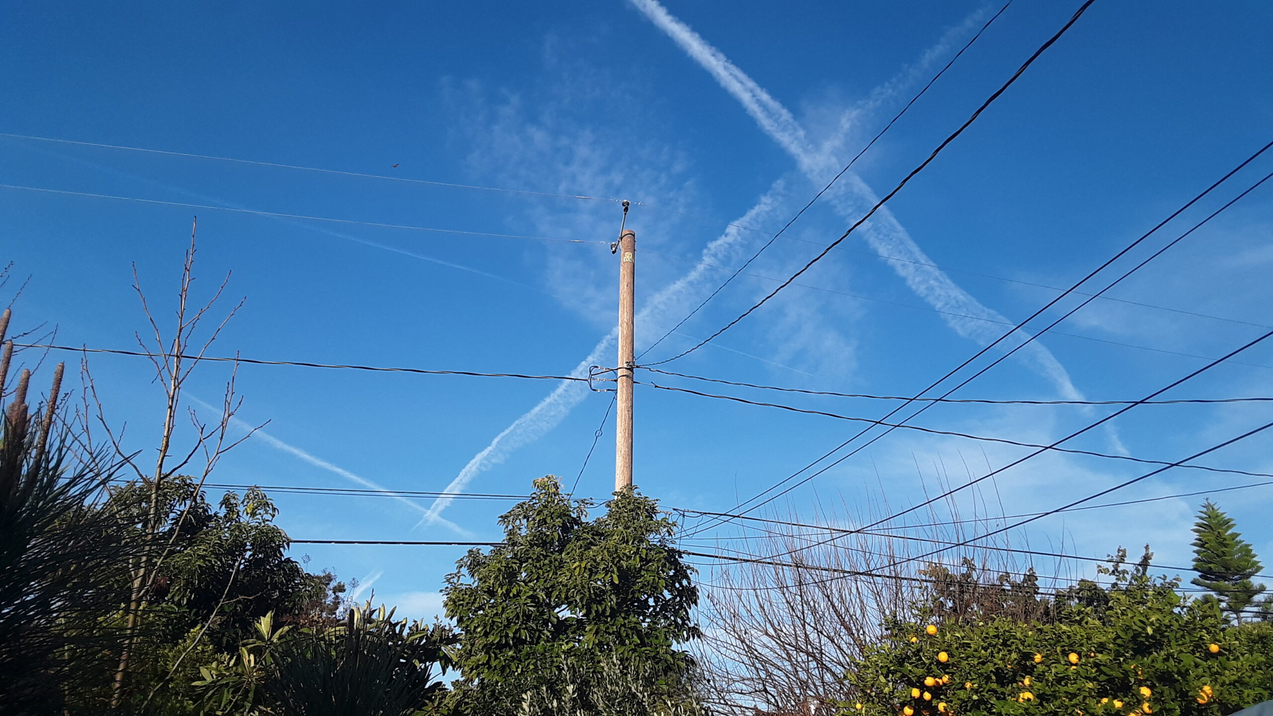 Double Cross in the Sky (and a single cross too) | Melanie Anne Phillips