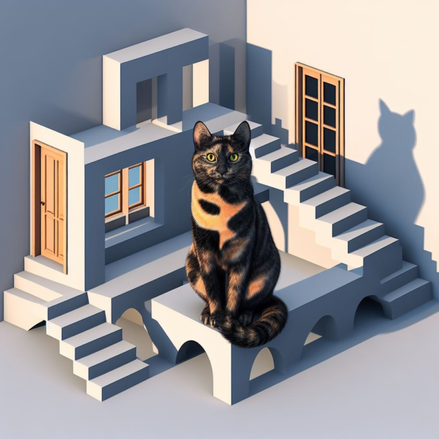 Escher Cat 1 | Melanie Anne Phillips